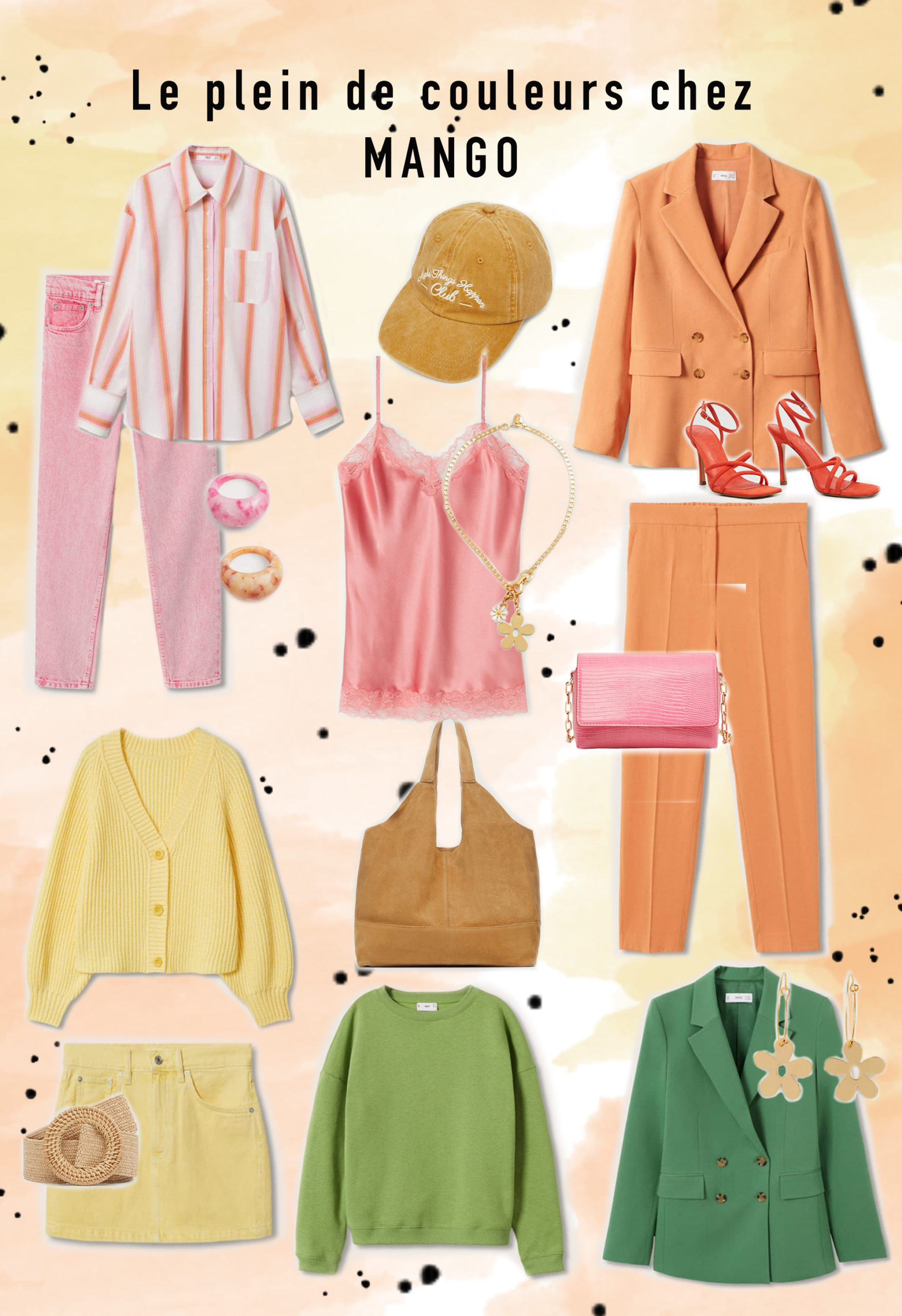 LE PLEIN DE COULEURS CHEZ MANGO - Chon & CHON